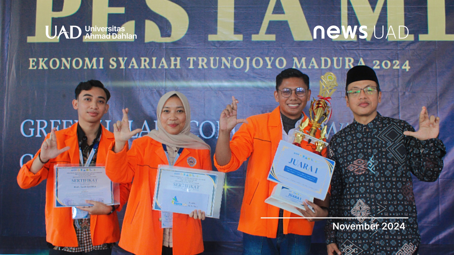 Angkat Teknologi Digital Twin, Mahasiswa Fakultas Hukum UAD Juara I ...