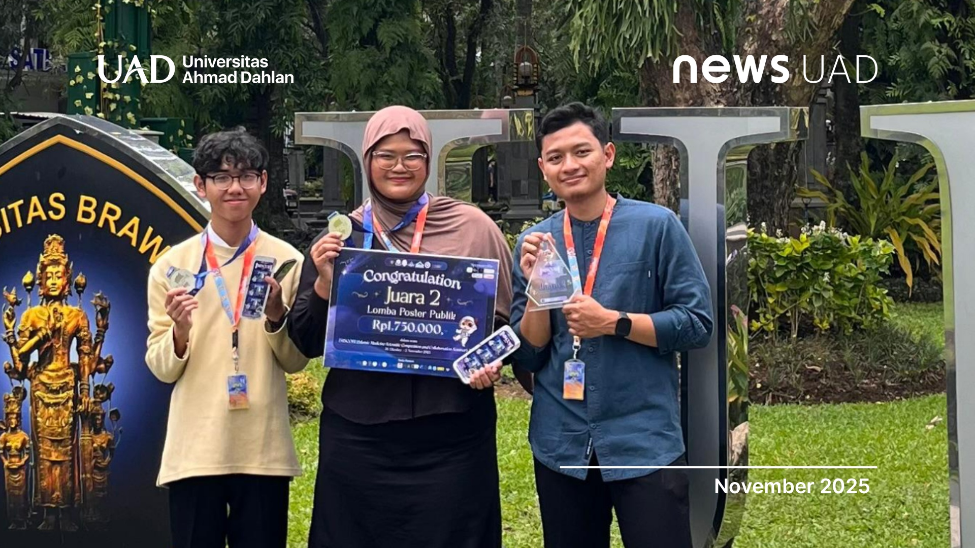 Mahasiswa Kedokteran UAD Raih Juara II Lomba Poster Publik Nasional di ...