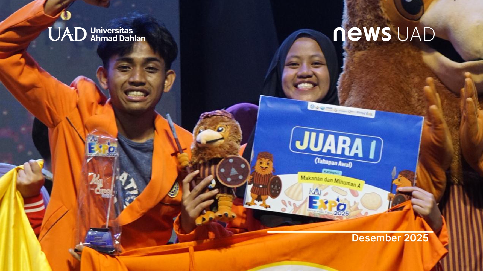 Mahasiswa UAD Raih Juara I Kategori Makanan dan Minuman di KMI Expo ...