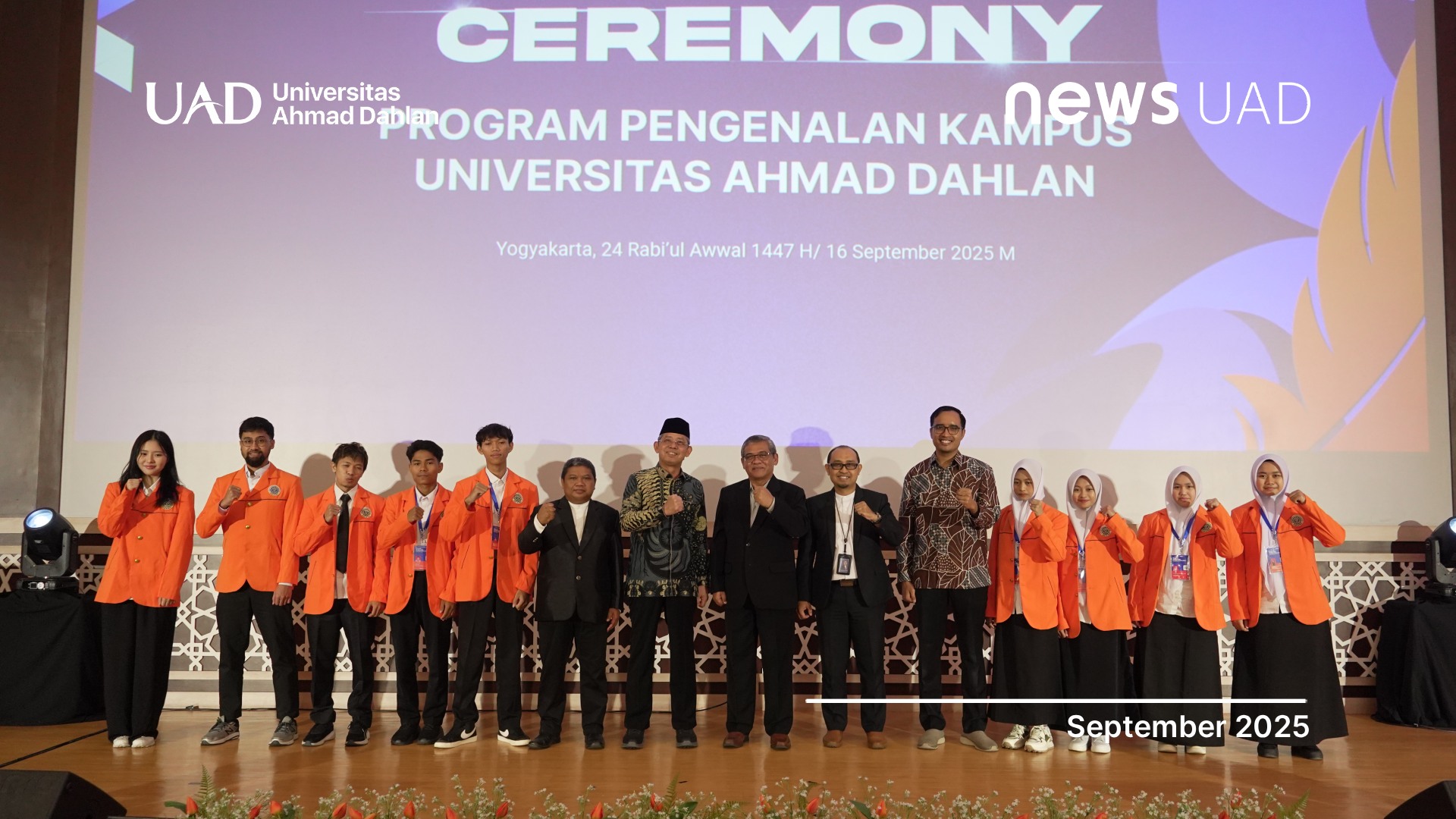 P2K UAD 2025 Resmi Dibuka - News Portal of Universitas Ahmad Dahlan
