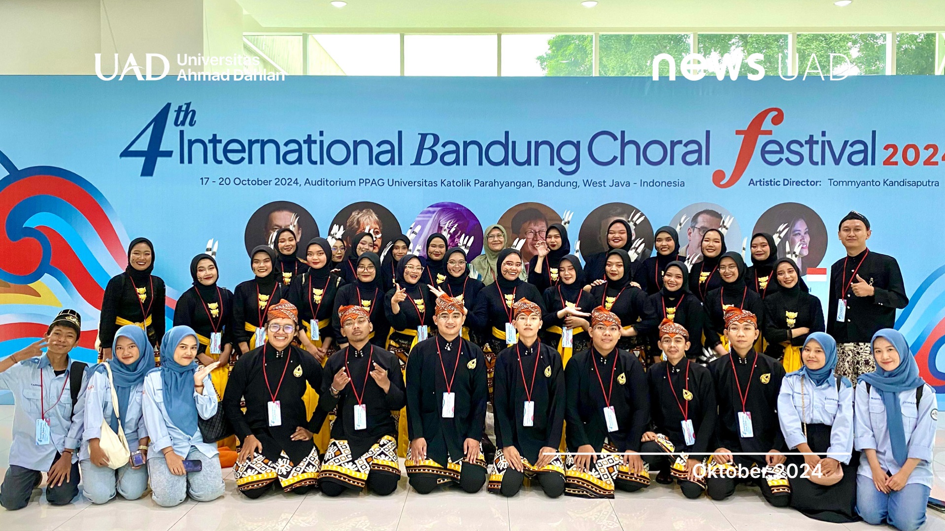 PSM Ahda Gitana UAD Raih Gold Medal pada 4th International Bandung Choral Festival - News Portal ...