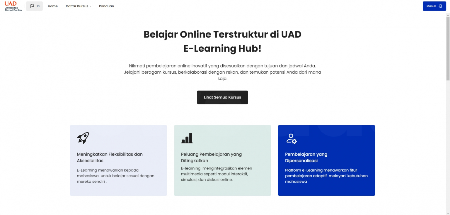 Tingkatkan Pembelajaran yang Nyaman dan Efisien, UAD Upgrade Sistem E ...